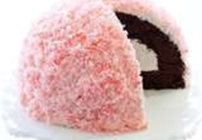 Send a guide how to make hostess snowball cake white pink coconut ...