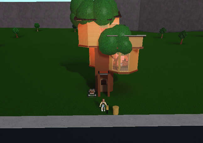 Make an awesome tree house build in bloxburg by Fiestyfina