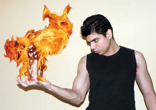 Make fire come out from your hand effect by Xybok