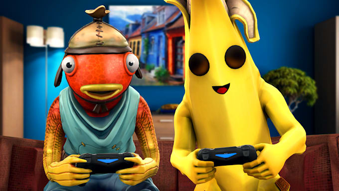 Design perfect 3d fortnite thumbnails by Shadesofnate