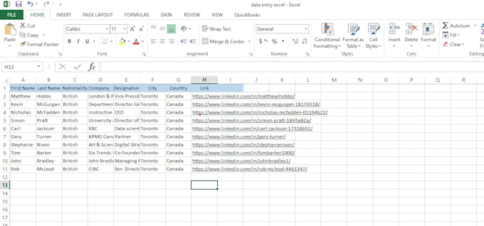 Do proficient data entry in ms word and excel by Maidajabeen