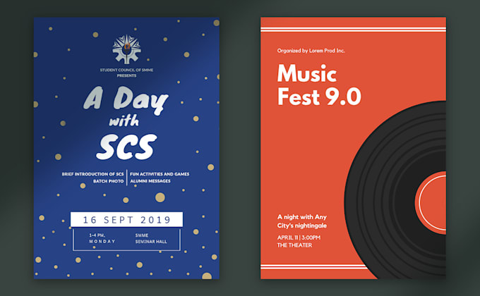 Simple Event Poster Design