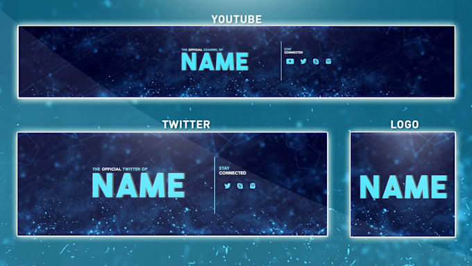Make custom youtube banner by Minibuka