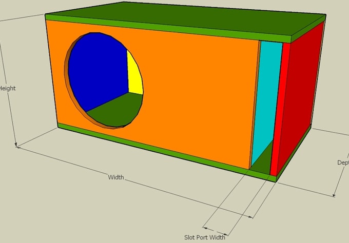 Design a custom speaker box specifically suited to your subwoofer ...