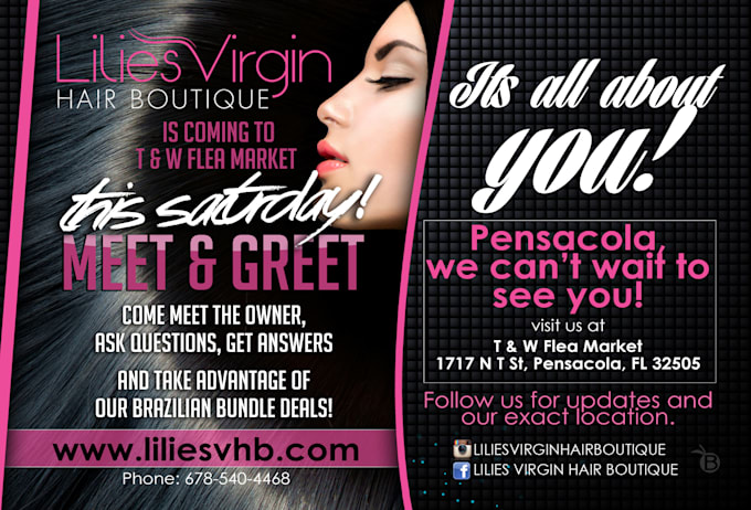I will design a hair stylist or beauty product ad | Awesome flyer ...