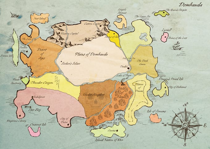 Make a map of your roleplay world by Robinweisel