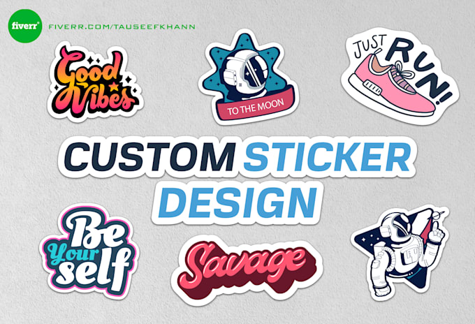 Sticker Design Logo