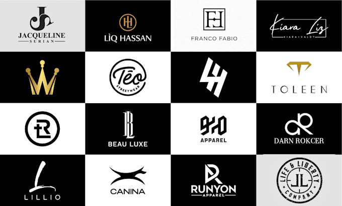 Luxury Clothing Brand Logo Clothing Brands Logos Stock Illustrations