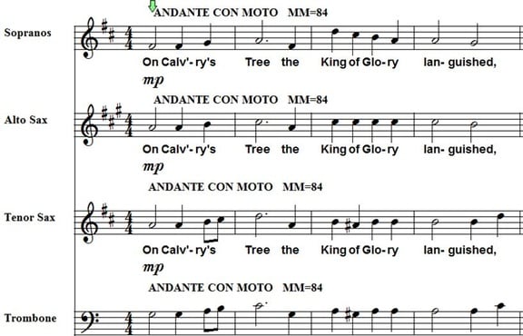 Transcribe your sheet music into tonic solfa and vice versa, or ...