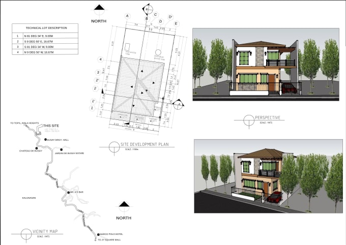 Sample Floor Plan Perspective