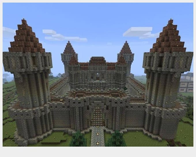 Modello Castello Minecraft
