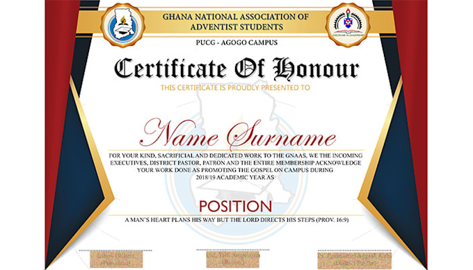 Mba Certificate Template