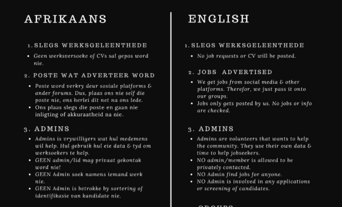 Afrikaans Language