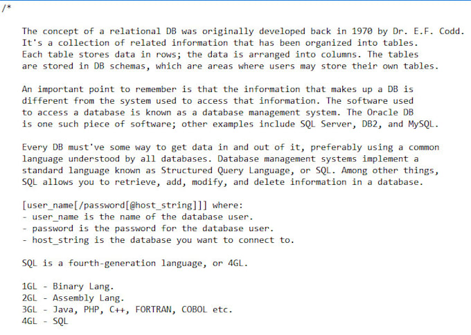 Write sql queries in oracle and mysql for you by Nujjii Write sql queries in oracle and mysql for you by Nujjii