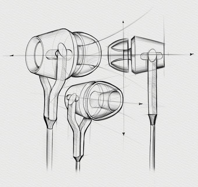 Industrial Design Sketches Smartphone