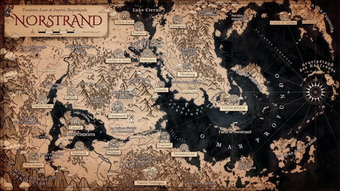 Westeros Map Wallpaper 1920x1080