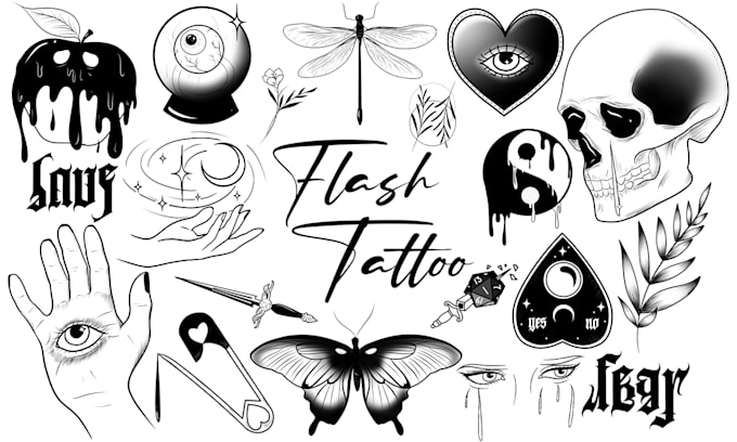 Application Flash Tattoos