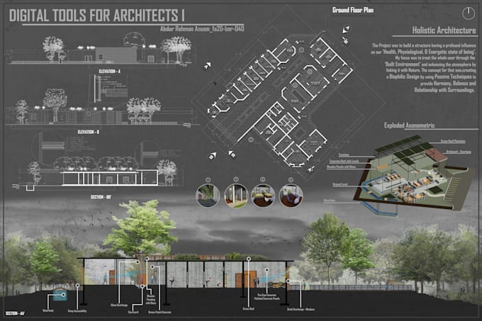 Site Plan Presentation Board