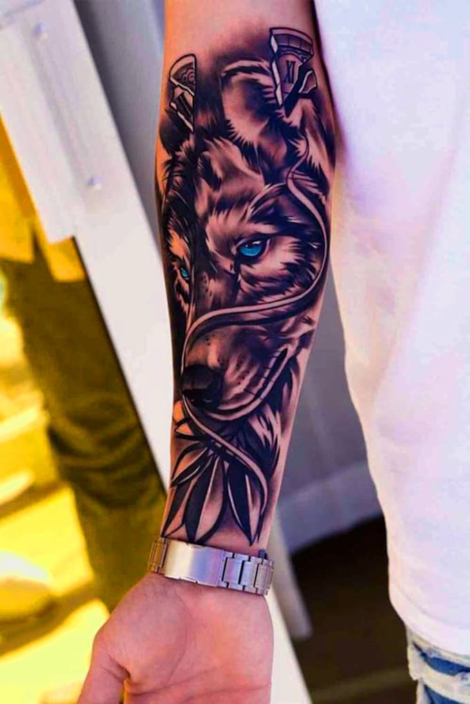 Color Tattoo Art Drawings