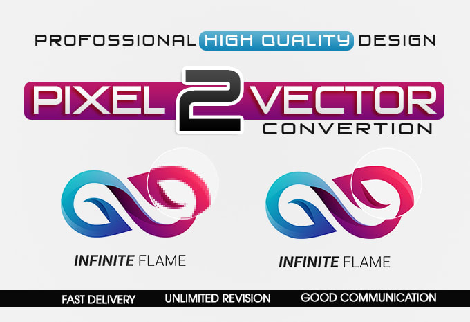 Vectorise your raster logo by Johnsdezigns