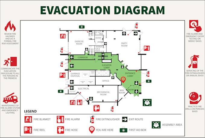 Emergency Exit Map