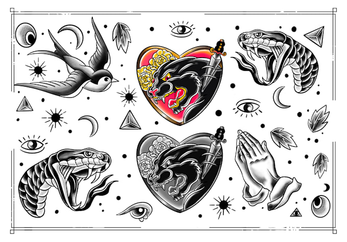 Traditional Tattoo Design