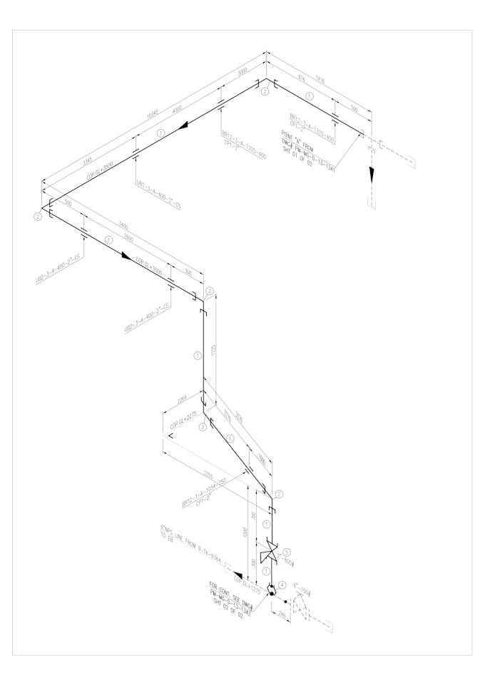 Isometric Pipe Drawings Automatic Piping Isometrics From 3D Piping