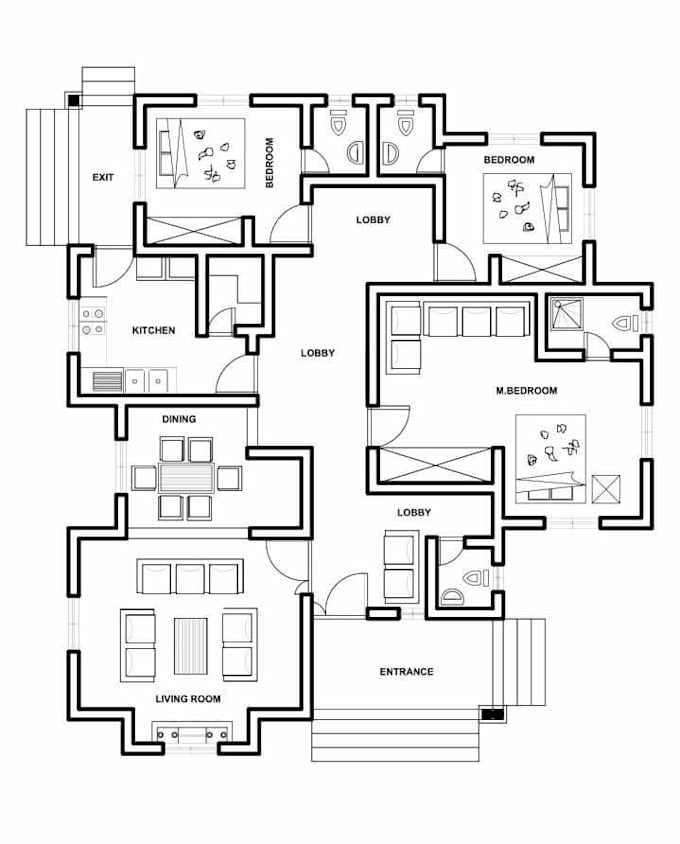 House Building Floor Plans