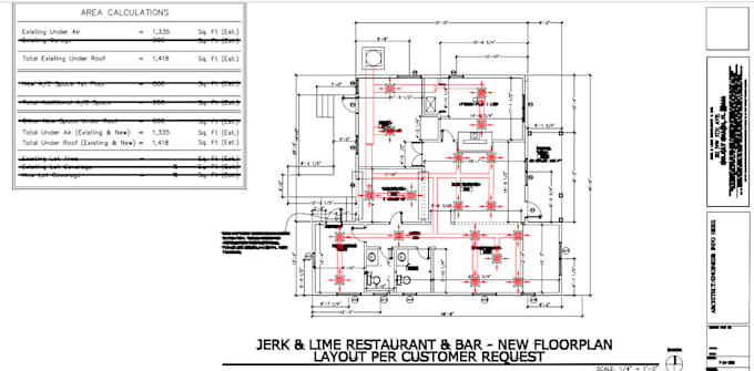 Architectural Plumbing Plan