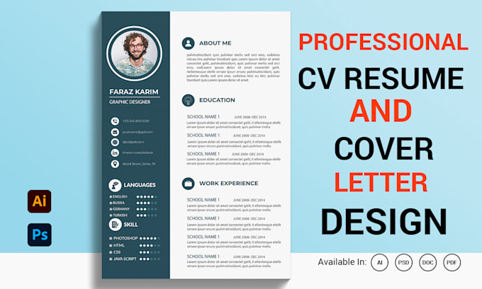 Infographic Cv Template