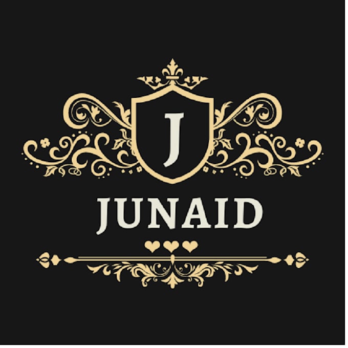 Junaid Name Logo