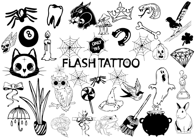 Application Flash Tattoos