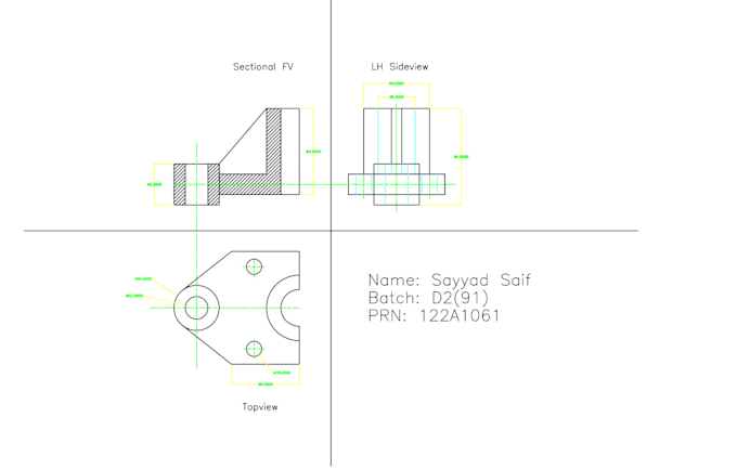 Isometric Drawing Autocad Vice