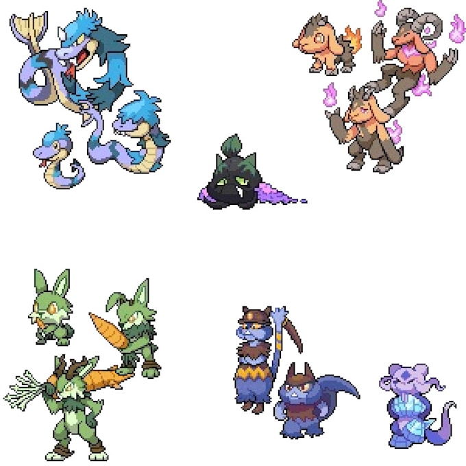 Pokemon Sprite Animasjon Barry Battle Sprite" Journal For Sale By