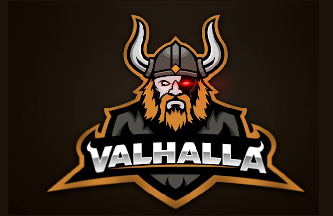 Logotipo De Entretenimiento Valhalla