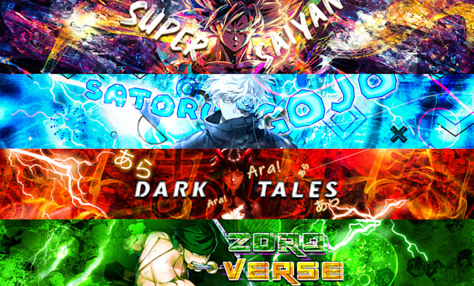 Youtube Channel Art Anime 2048x1152