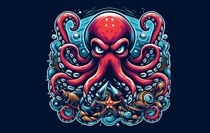 Angry Octopus Design