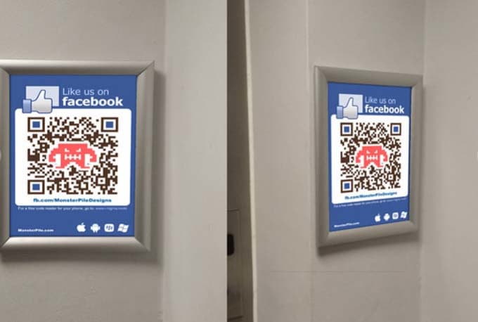 Create Social Media Qr Code Poster By Cdoseomarketing