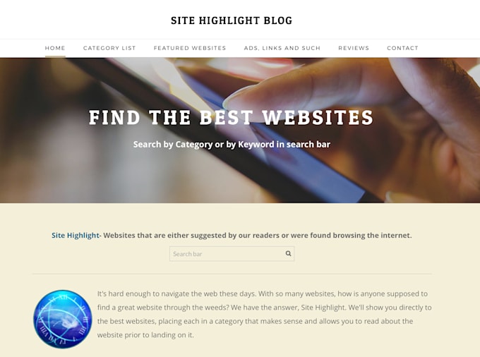 Place your website permanently on my blog by Wickedlight