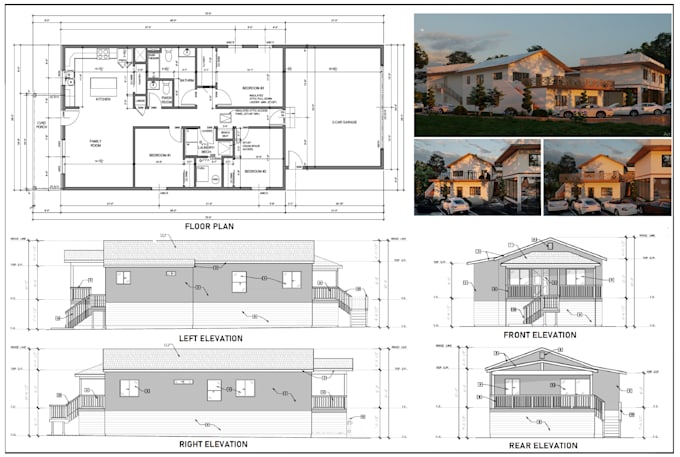 2d House Design Exterior