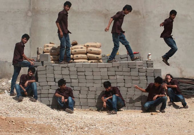 Do same person in one photo multiple times by Armirza1