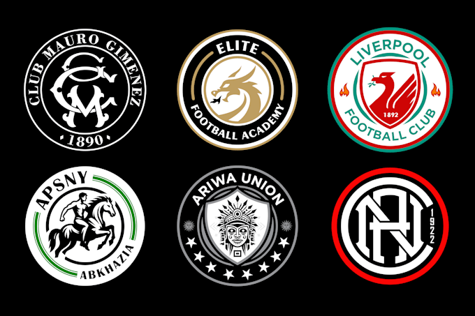 Conceptions De Logos De Football Sports Logos Redesigned: Reimagining