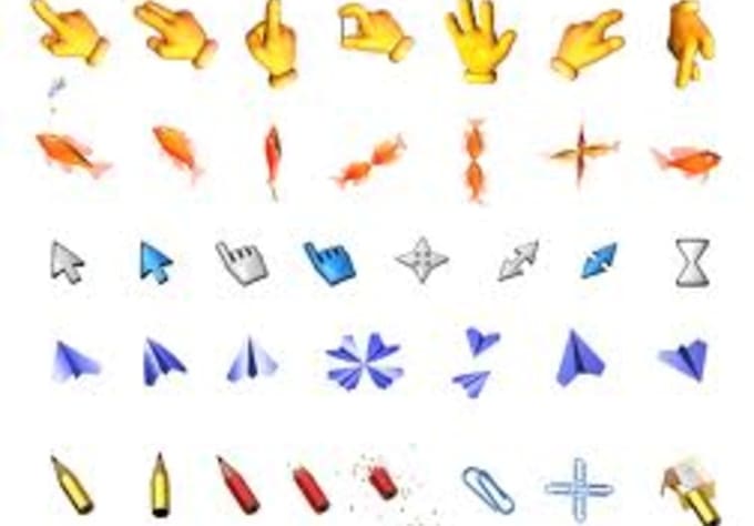 Create a custom mouse pointer that is displayed on your website when ...