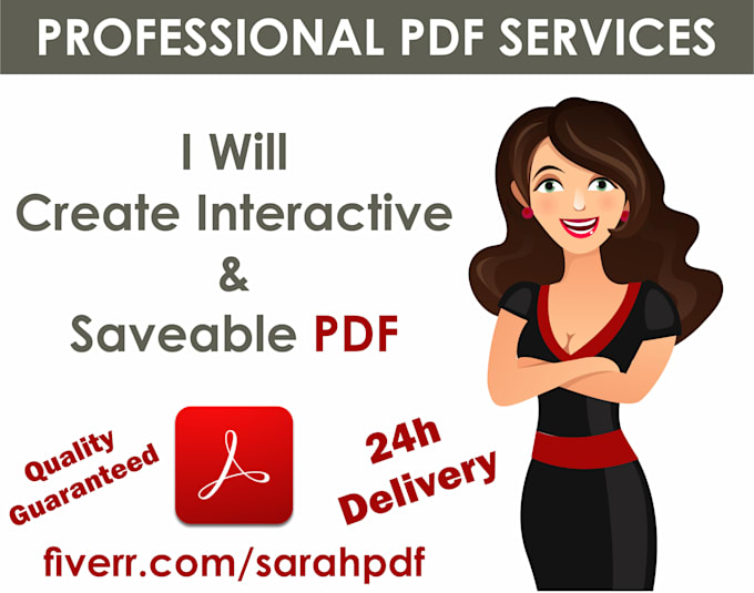 I will create interactive and saveable pdf | Business Branding Services