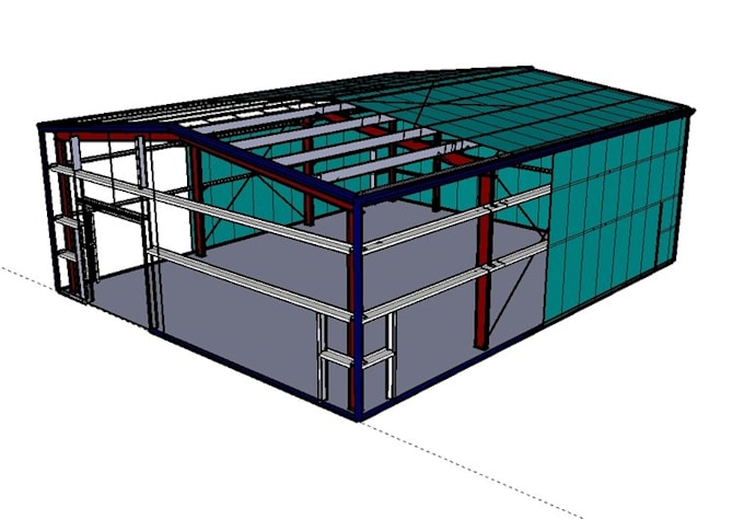 Metal Building Construction Plan
