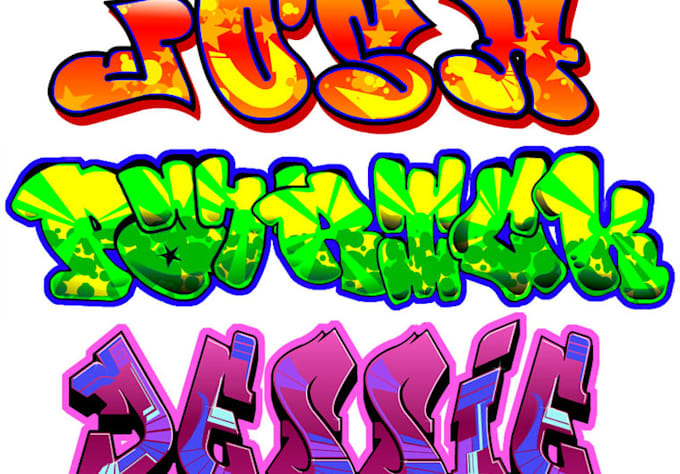 Create your name in graffiti letters by Breakiebreakie