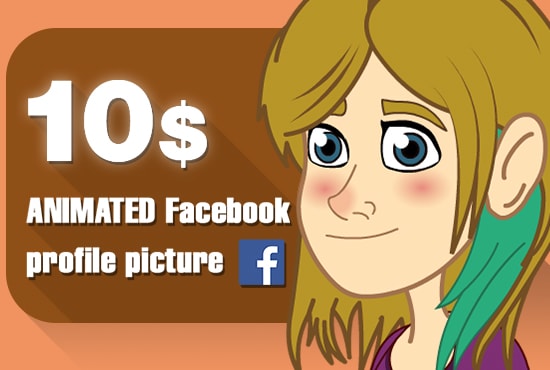 Animate you for facebook animated profile picture by Mikimation