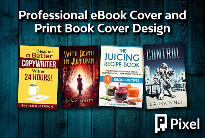 Design a professional book cover by Pixelstudio