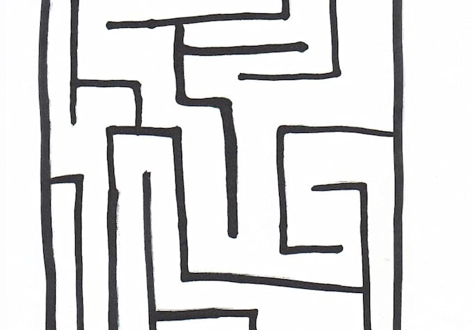 Draw a maze based on your theme by Thunderrabbit