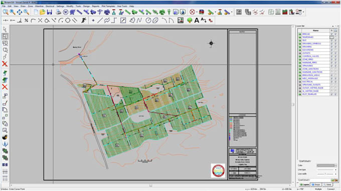 Design a irrigation system with irricad by Elhadhadh